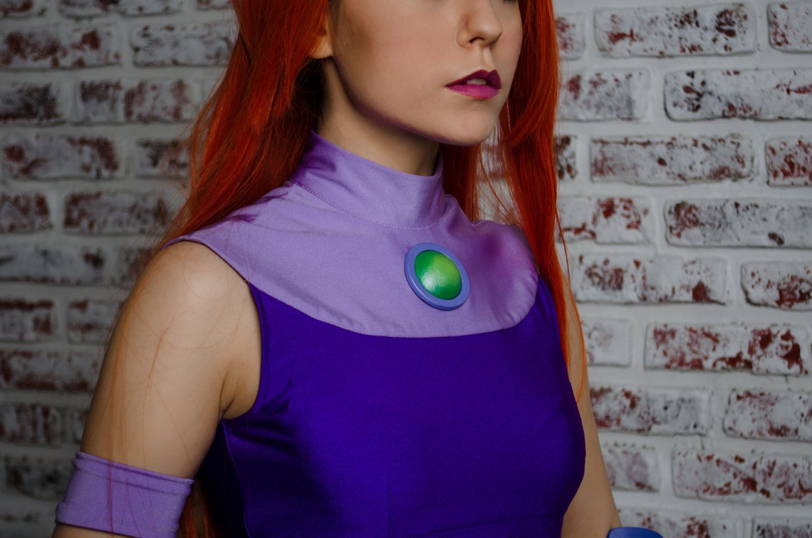Halloween costume. Teen Titans cosplay: Starfire costume | Etsy