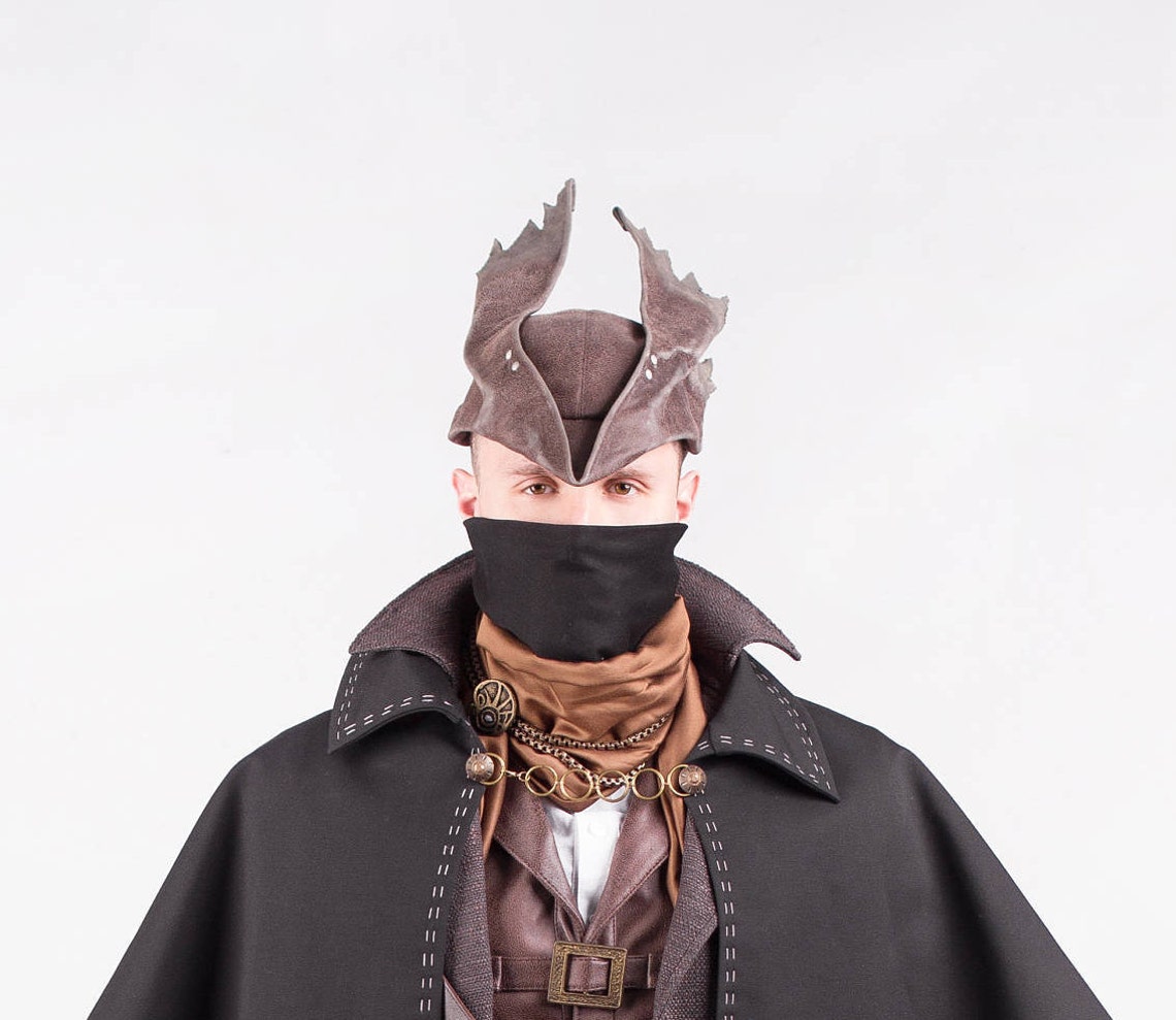 Hunter Cosplay Costume Hat From Bloodborne Video Game Attire - Etsy