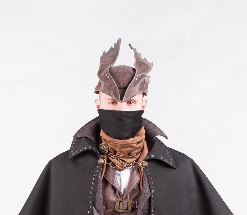 Hunter Cosplay Costume Hat From Bloodborne Video Game Attire - Etsy