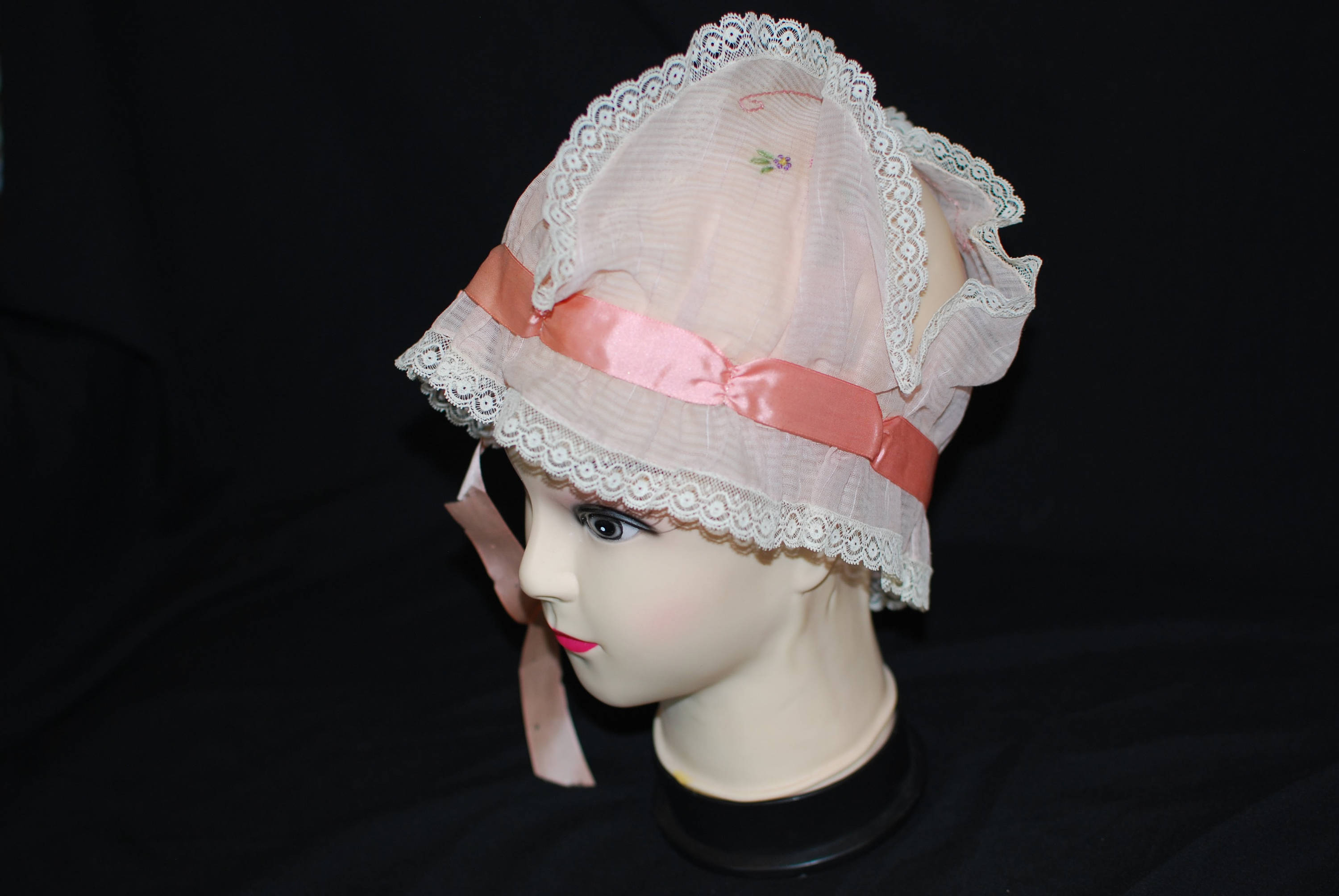Vintage Night Bonnet - Etsy