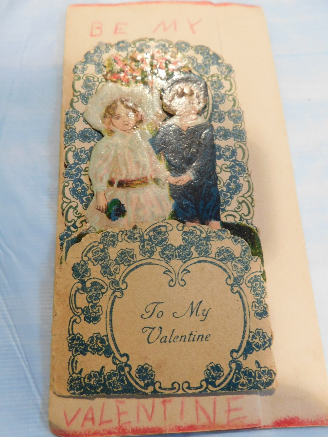 Vintage Victorian Fold Out Valentine - Etsy