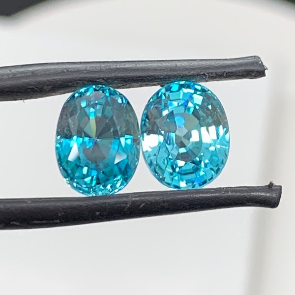 Natural Blue Zircon - Etsy