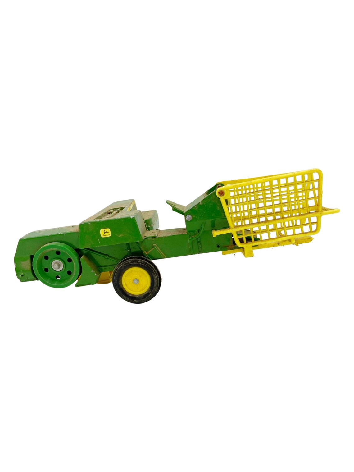 Vintage John Deere, Toy Tractor Baler, Antique Farm Toys, Pretend Play ...