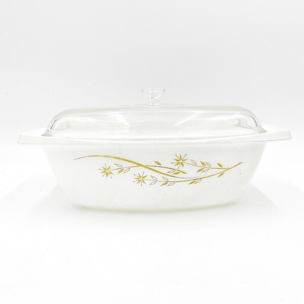 Pyrex Golden Leaf - Etsy