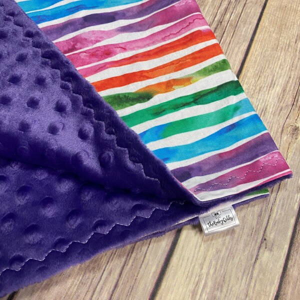 Color Baby Blanket - Etsy