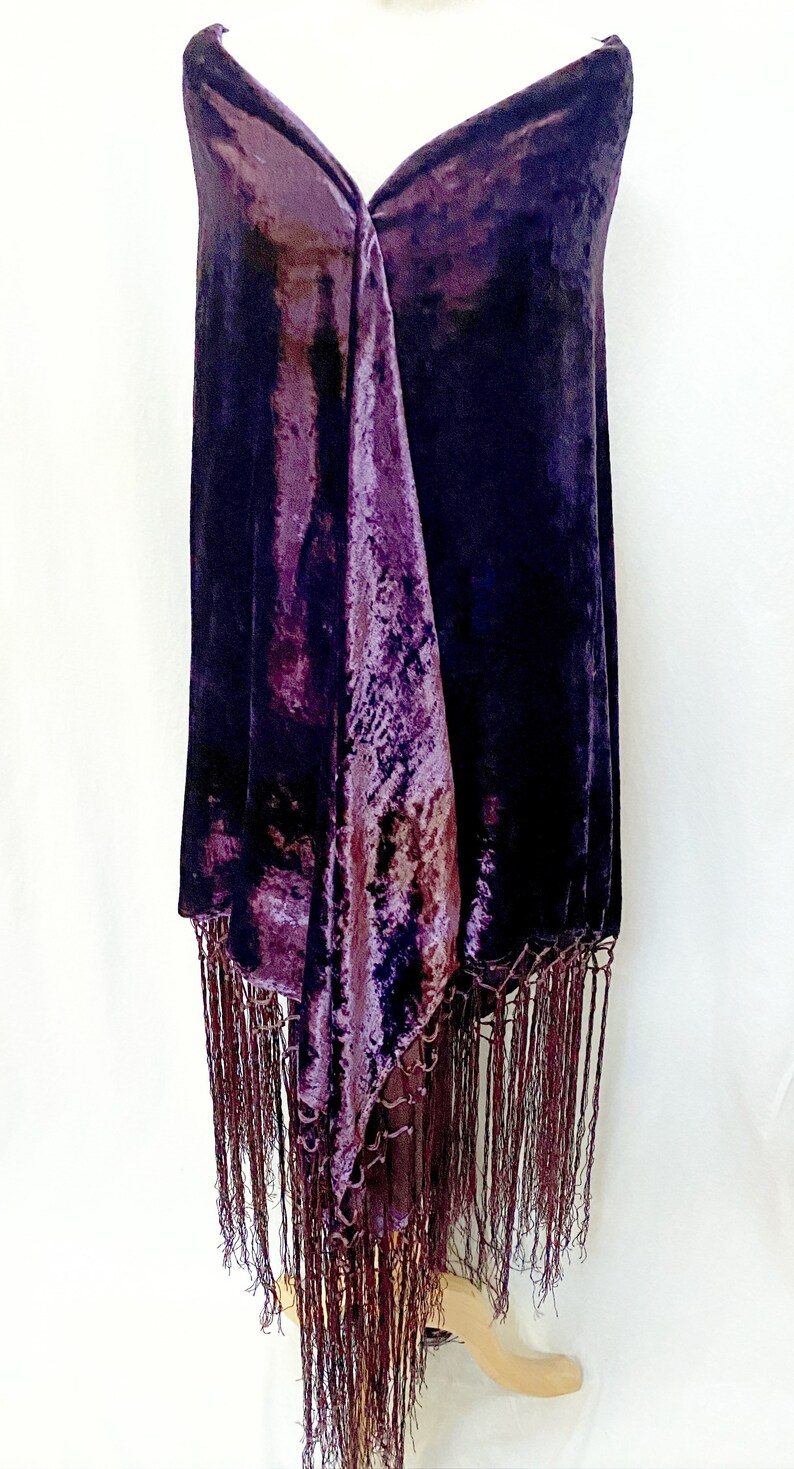 Hand Dyed Velvet 64 Table Topper Tablecloth Throw Oversized - Etsy