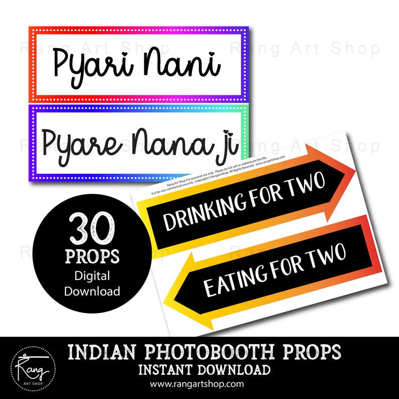 Godhbharai Props for Family - Desi Props for Family Photoshoot - Indian ...