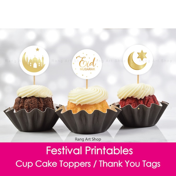 Printable Eid Cake Topper - Etsy