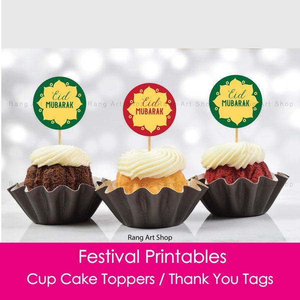 Printable Eid Cake Topper - Etsy