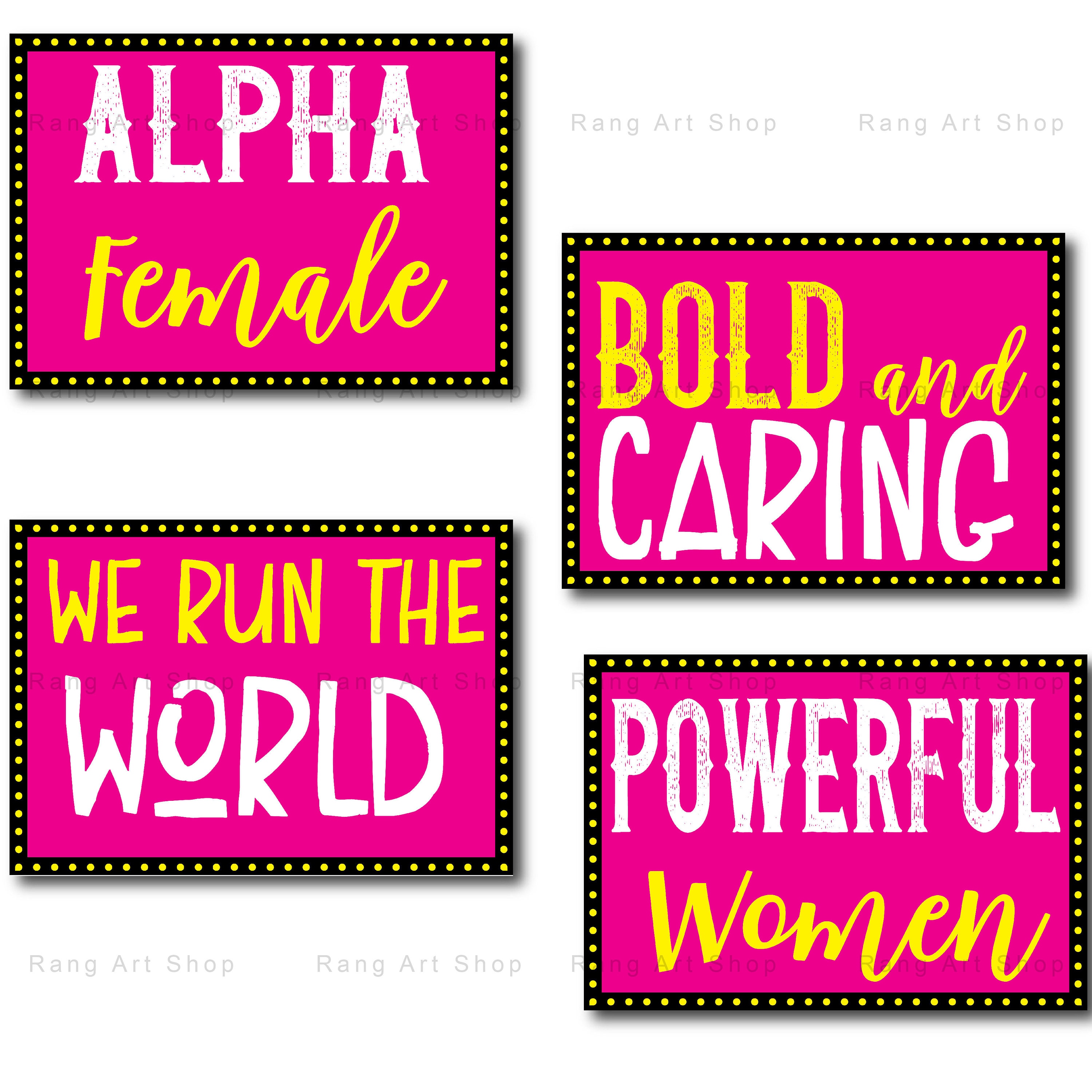International Women's Day Party Prints - Women's Day Photobooth Props ...