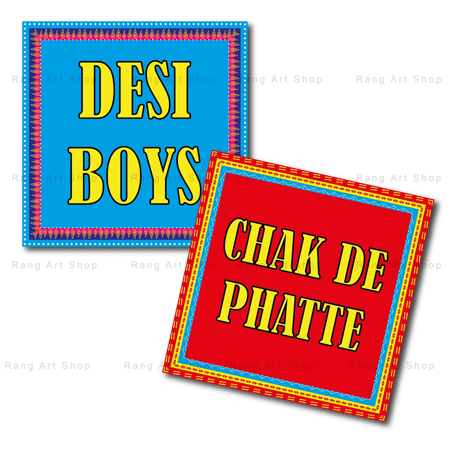 Punjabi Slang Photobooth Props -punjabi Party - Bollywood Party ...