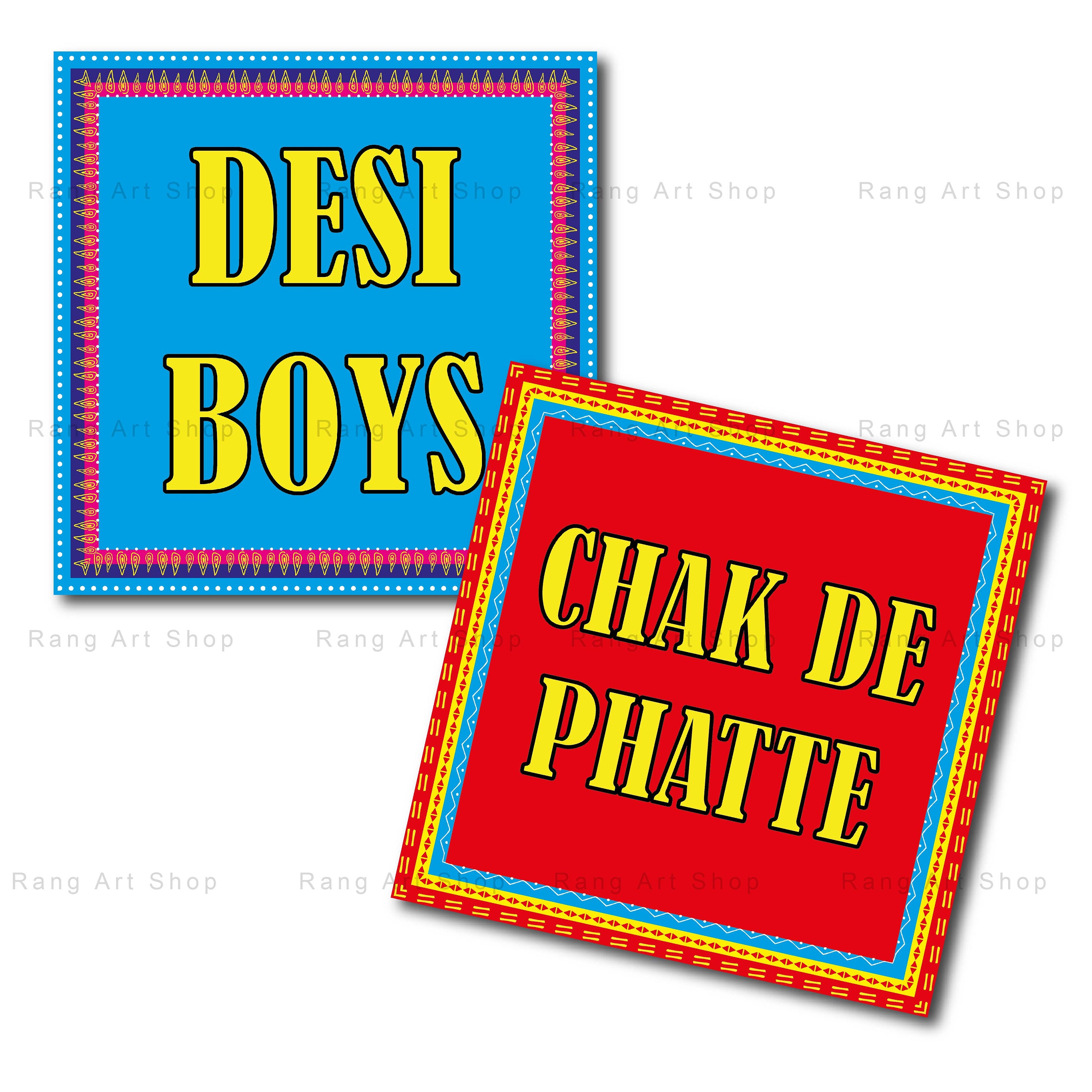 Punjabi Slang Photobooth Props -punjabi Party - Bollywood Party ...