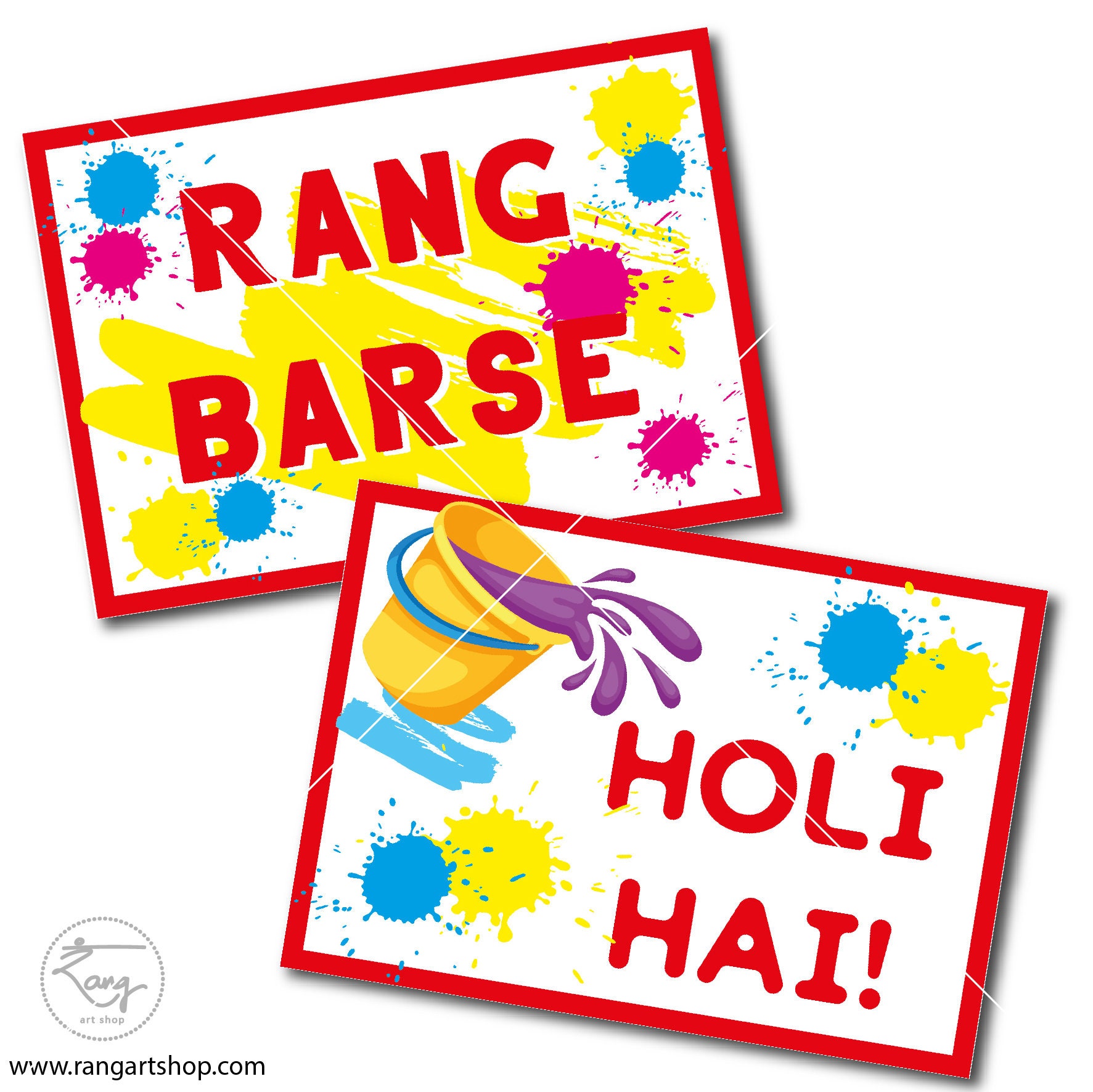 Holi Photo Booth Prop - Photobooth Props Printable - Bollywood Party ...