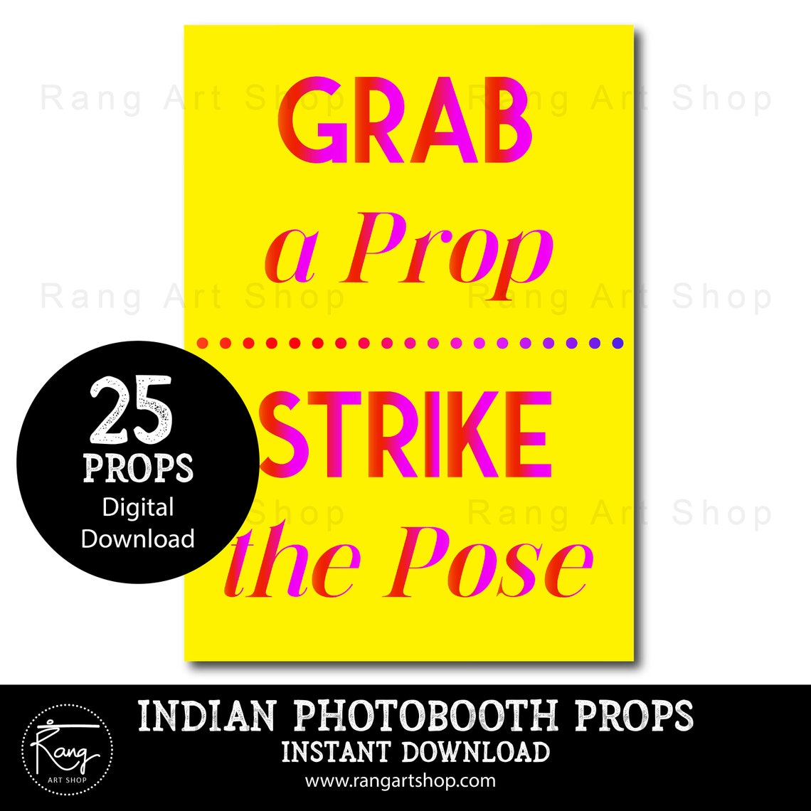 Karwachauth Puja Desi Props for Karwa Chauth Indian Party Photobooth ...