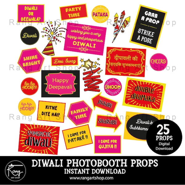 Diwali Photo Props - Etsy
