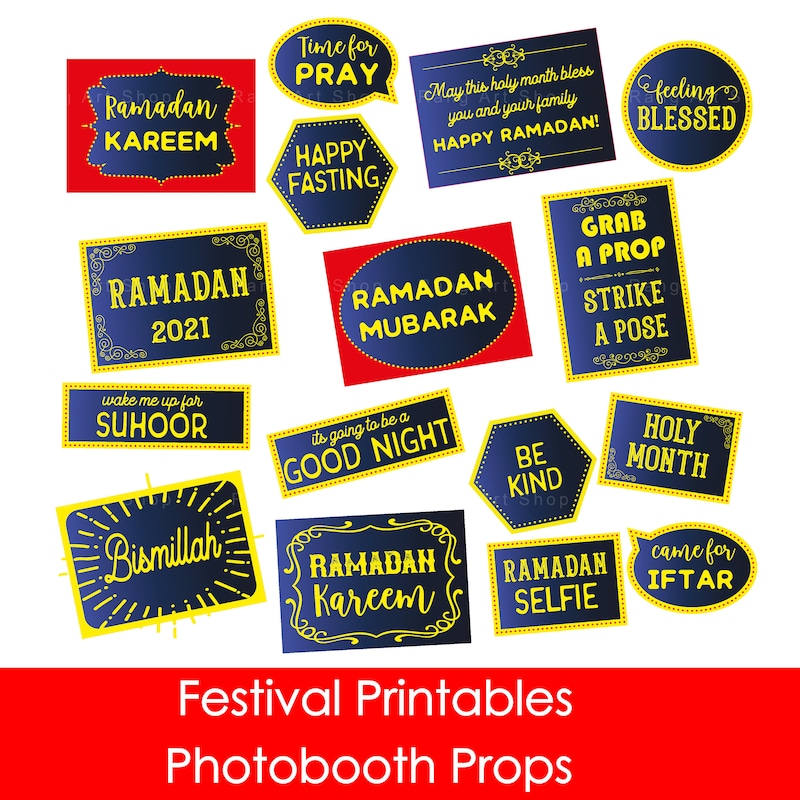 Ramadan Photo Booth - Etsy