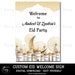 Custom Eid Welcome Sign / Poster Eid Mubarak Board Eid Party Entry Sign ...