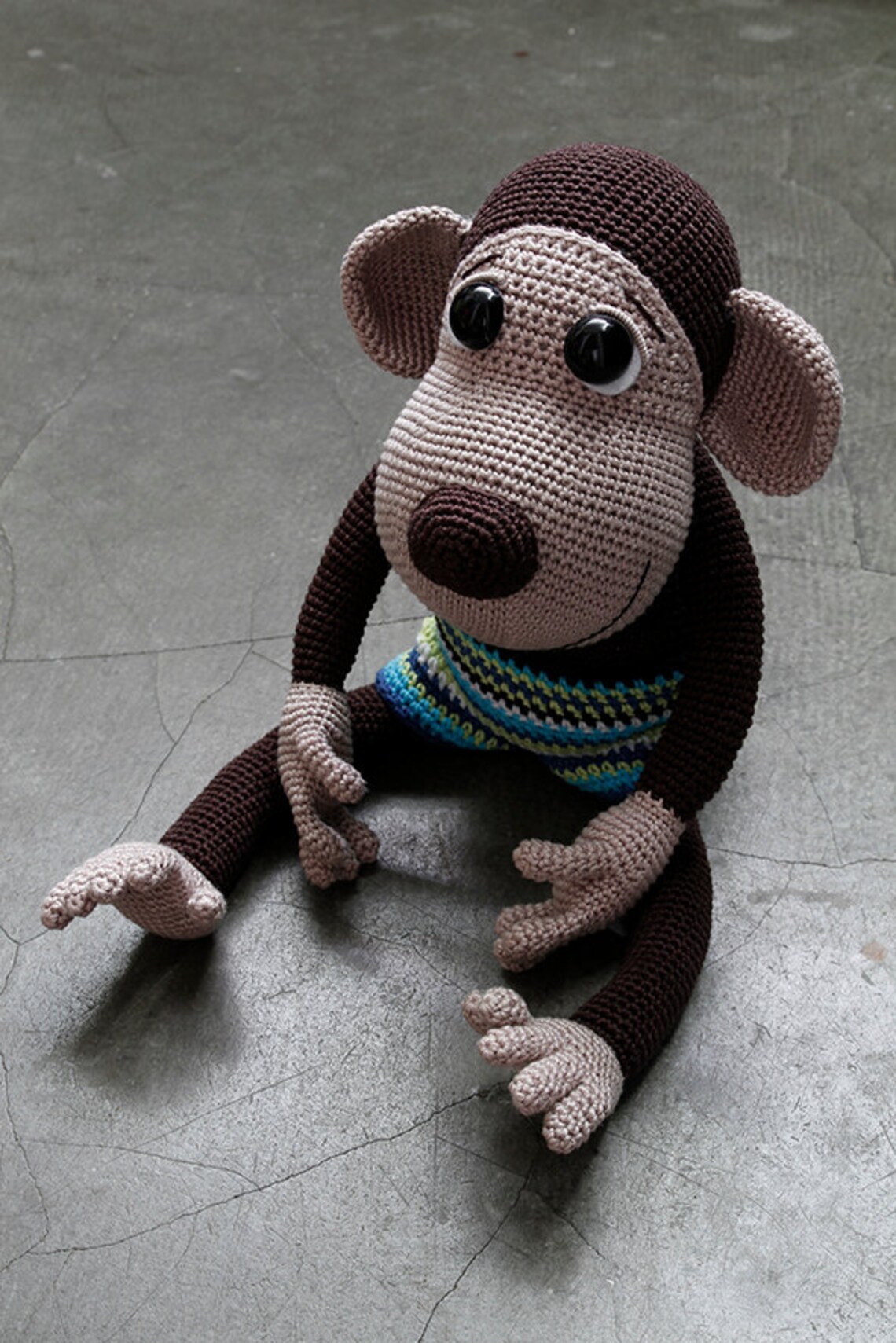 Theo the Monkey - Etsy