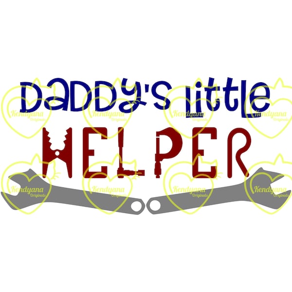 Daddys Little Helper - Etsy