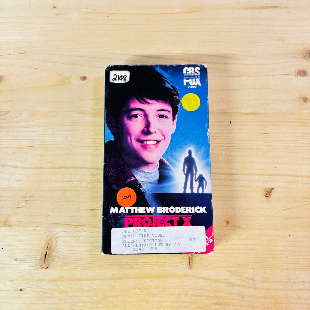 Project X VHS Tape - Etsy