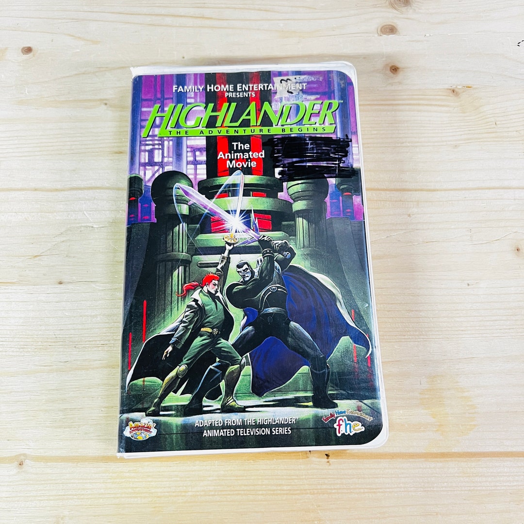 Highlander the Adventure Begins VHS Tape - Etsy