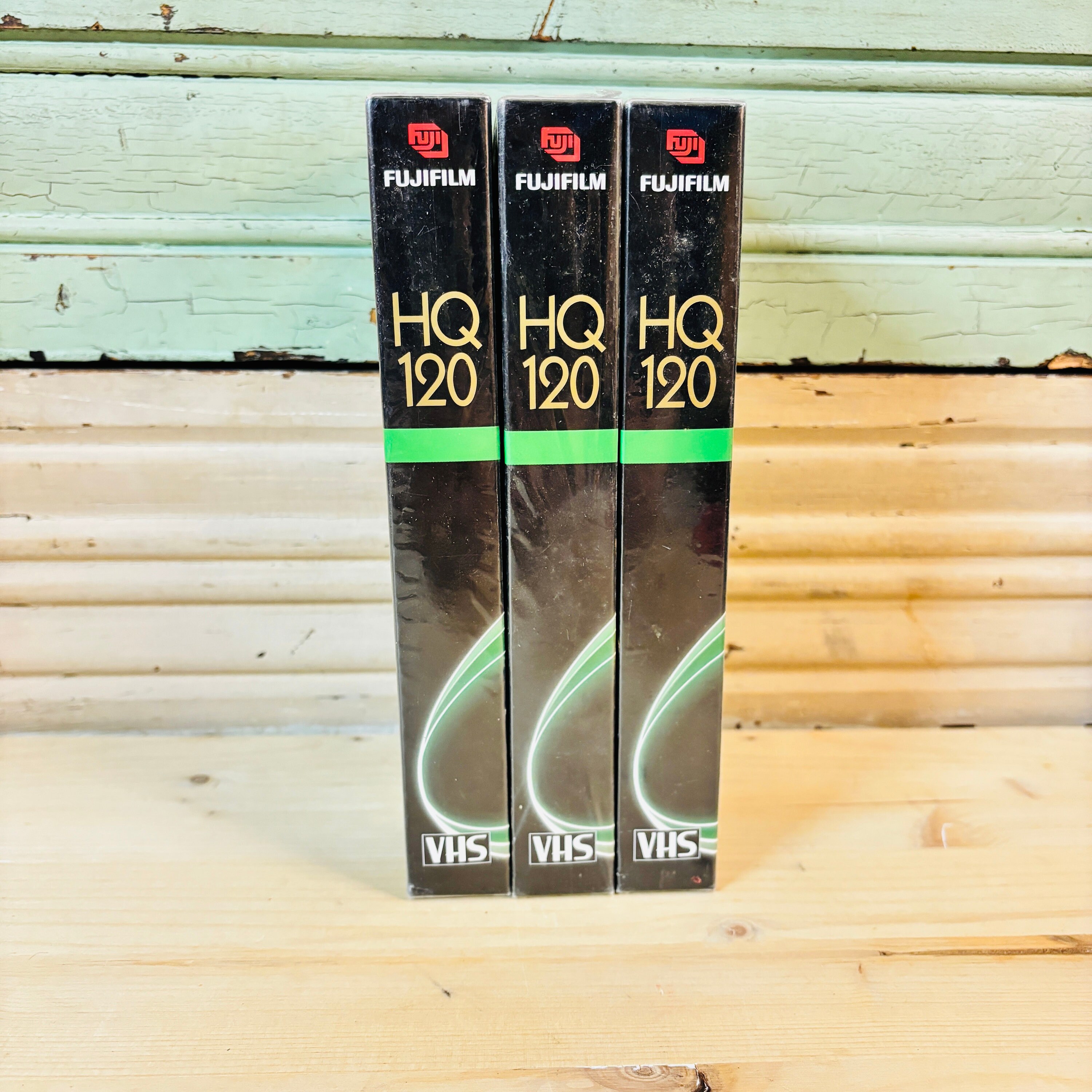 Fujifilm HQ 120 Minute Blank VHS Tapes Lot of Three - Etsy