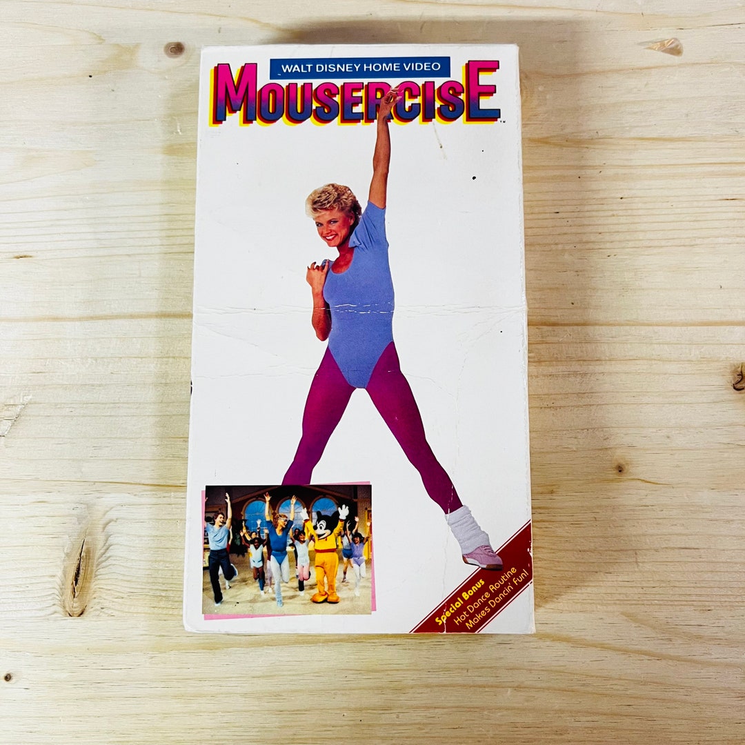 Walt Disney Mousercise VHS Tape - Etsy Australia