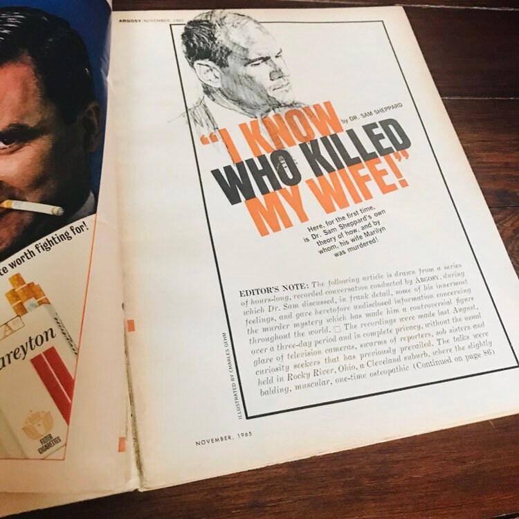 Argosy Magazine November 1965 - Etsy