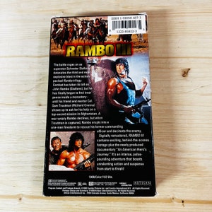 Rambo 2 VHS Tape - Etsy