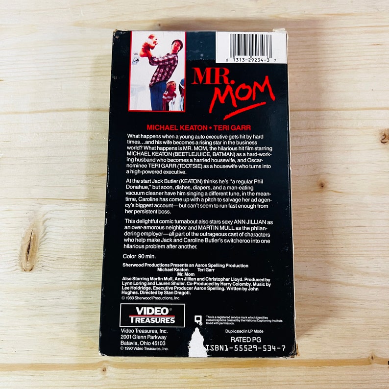 Mr Mom VHS Tape - Etsy