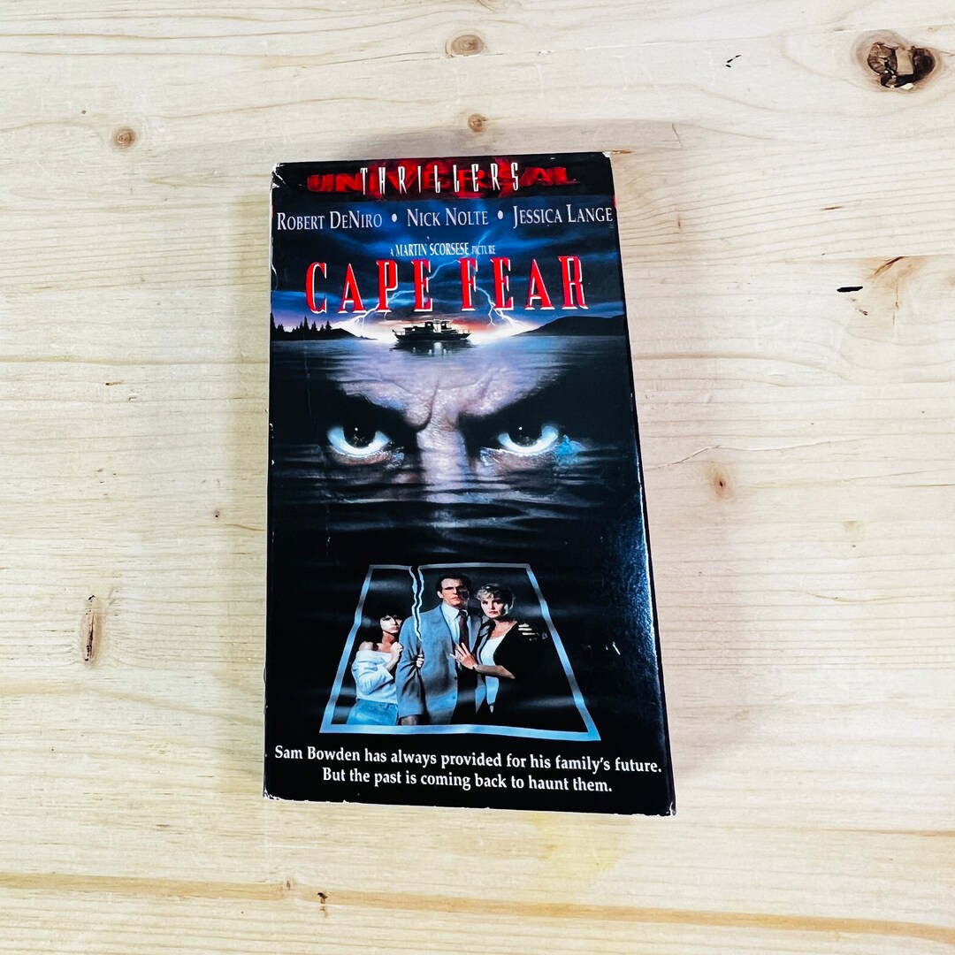 Cape Fear VHS Tape - Etsy