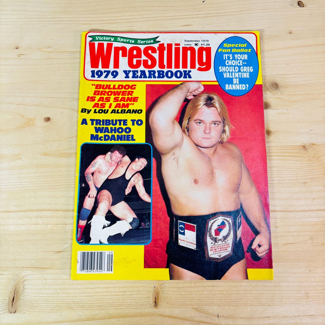 Victory Sports Series 1979 Wrestling Yearbook Magazine September 1979 ...