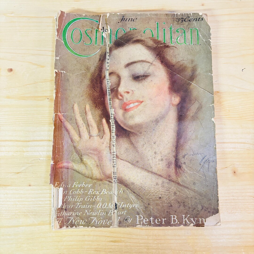 Cosmopolitan Magazine June 1924 - Etsy