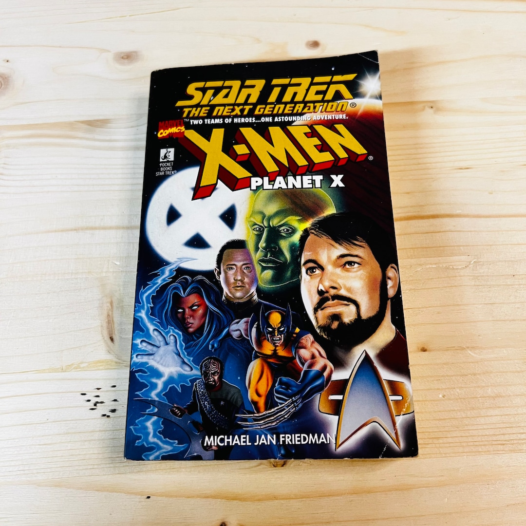 Star Trek Next Generation X Men Planet X Book - Etsy