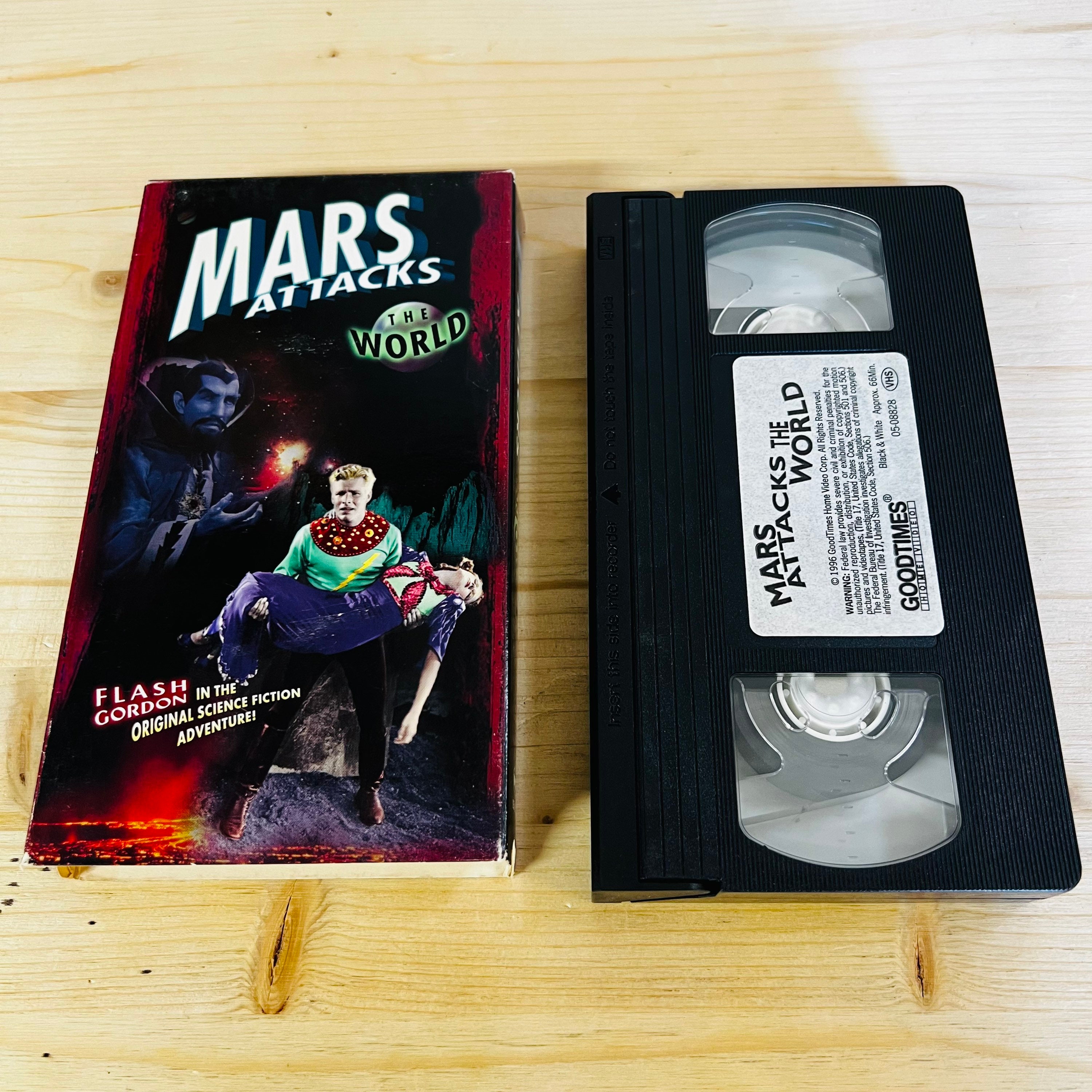 Mars Attacks the World VHS Tape - Etsy