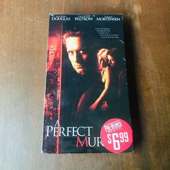 A Perfect Murder VHS Tape - Etsy