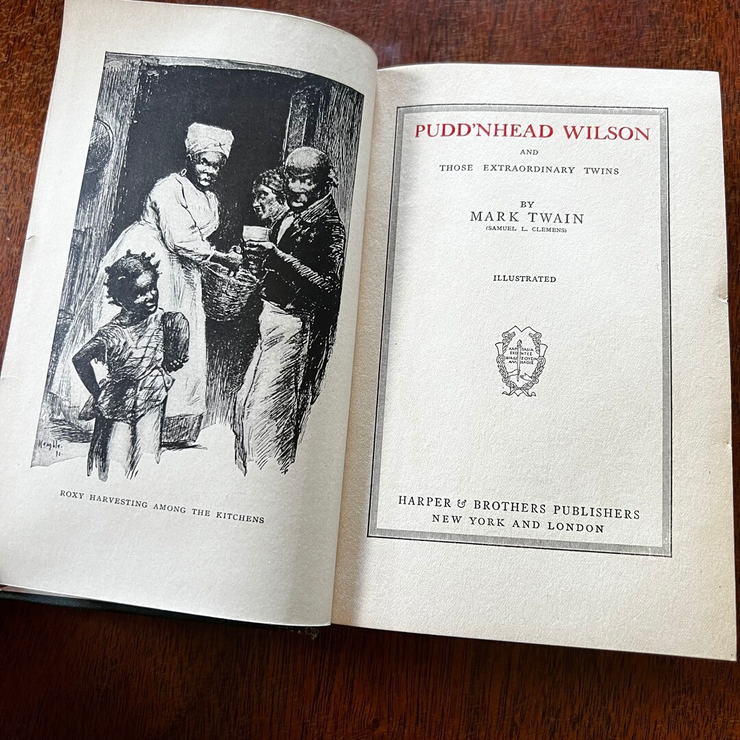 Puddnhead Wilson by Mark Twain - Etsy