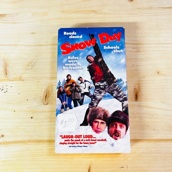 Snow Day Vhs - Etsy