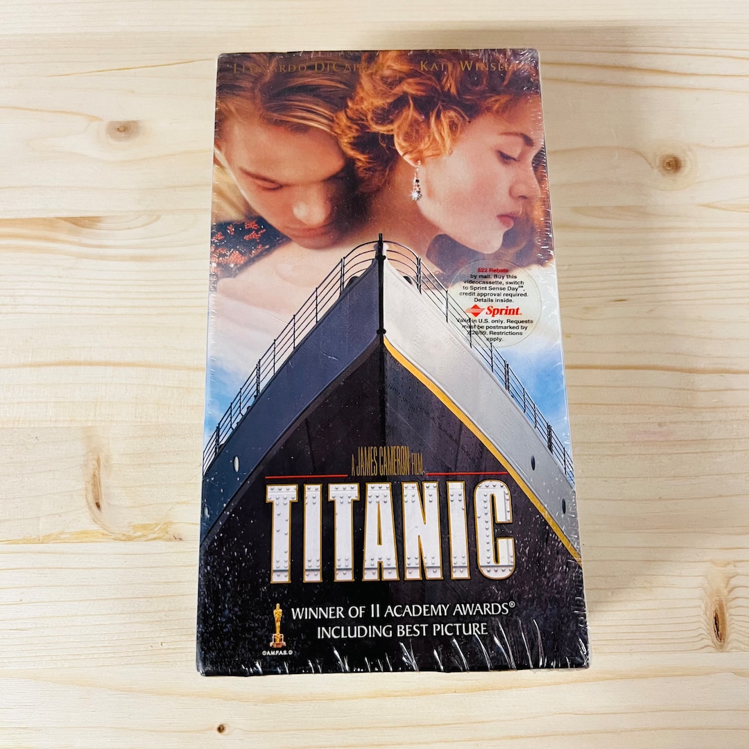 Titanic VHS Tape Set - Etsy