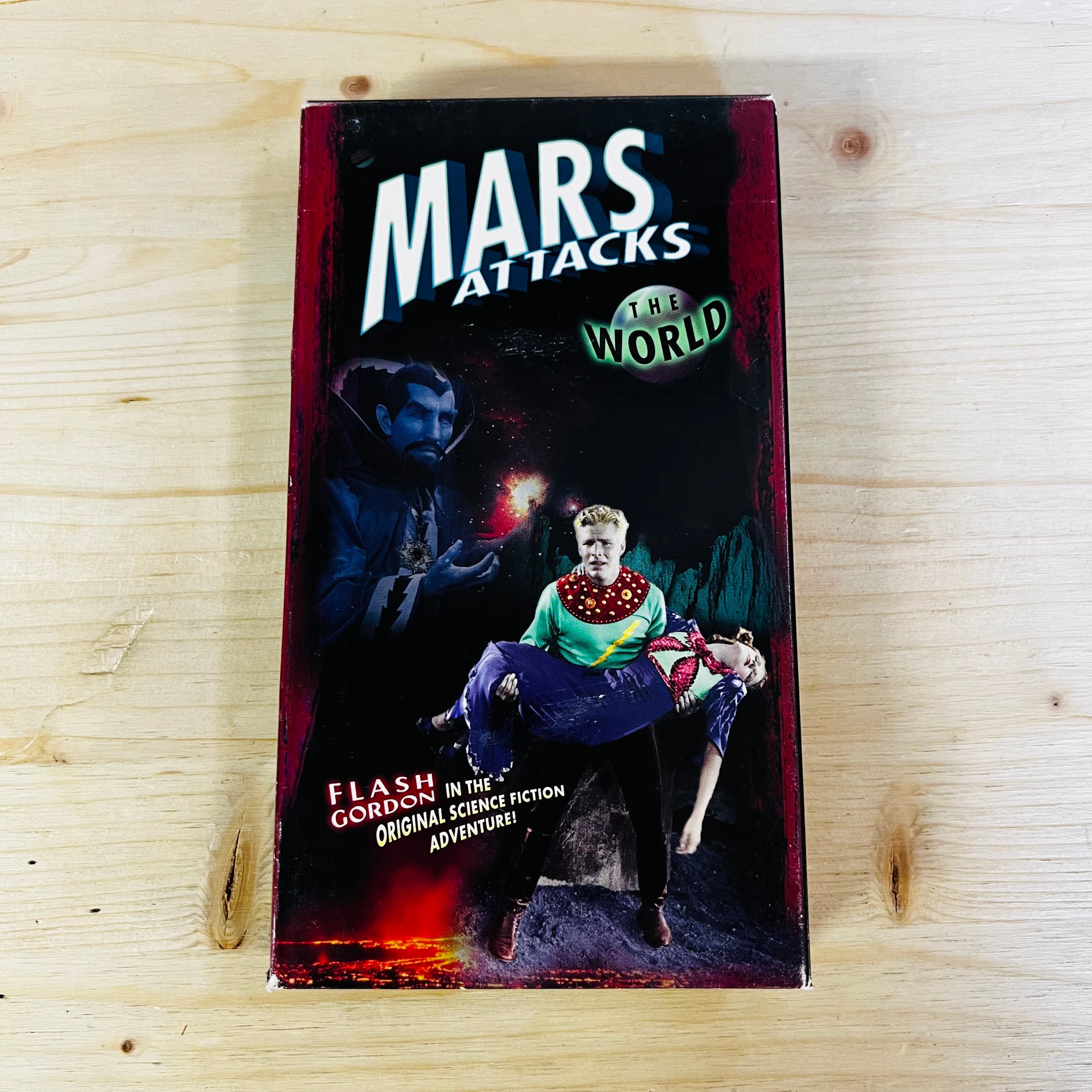 Mars Attacks the World VHS Tape - Etsy