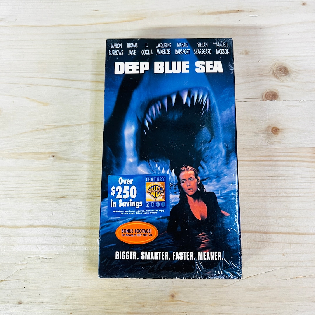 Deep Blue Sea VHS Tape - Etsy