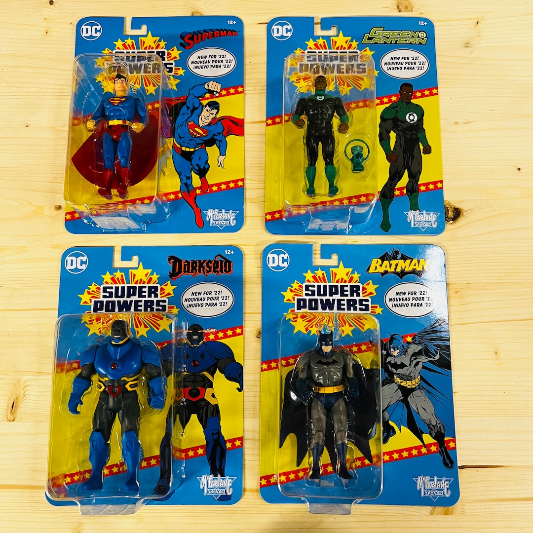 Mcfarlane Toys DC Superpowers Figure Set Lot of Four - Etsy