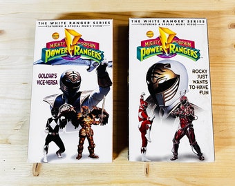 Lot of Power Ranger VHS Tapes - Etsy