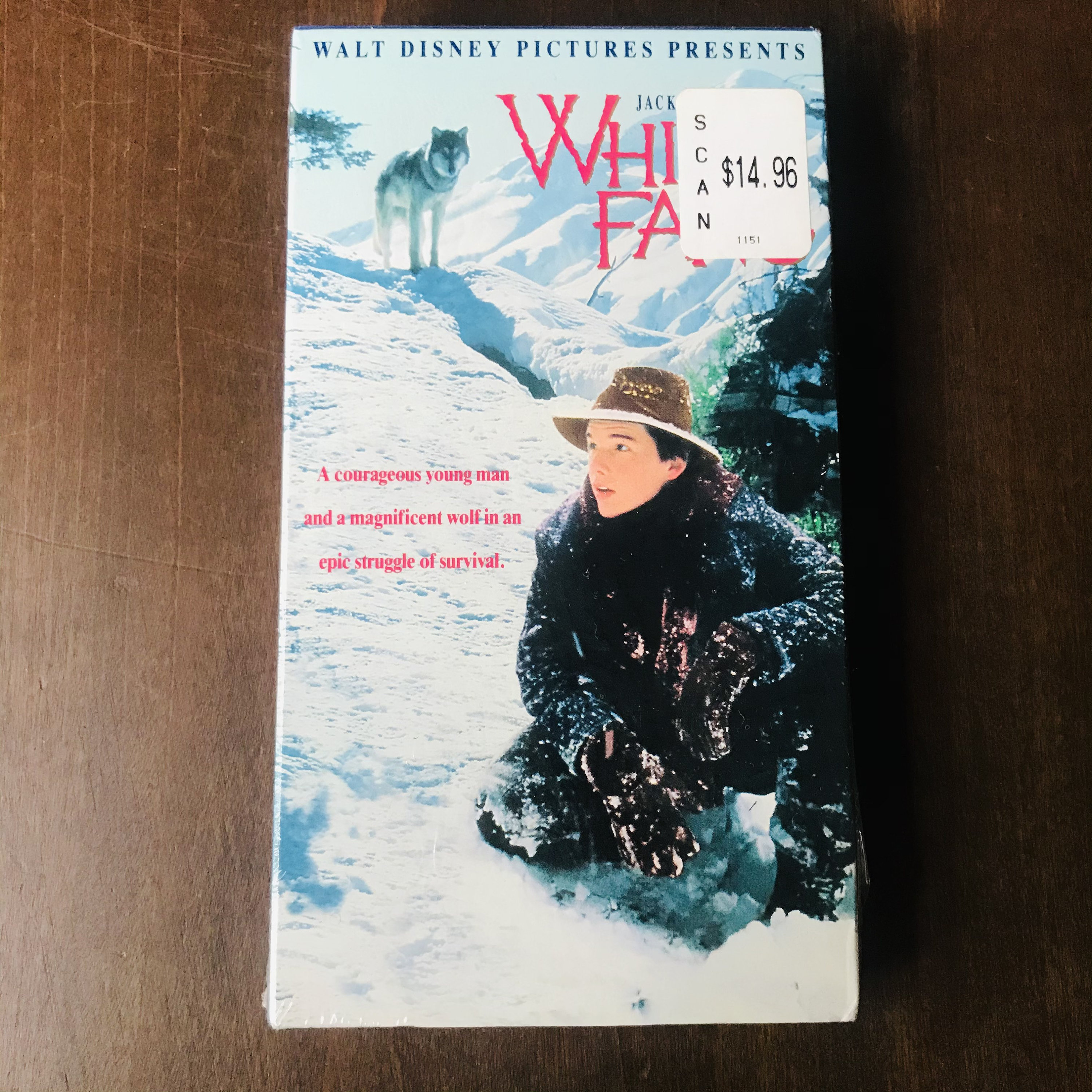 White Fang VHS Tape | Etsy