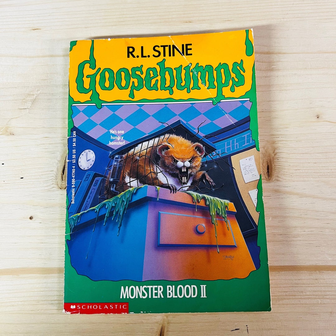 Goosebumps monster Blood II Paperback - Etsy