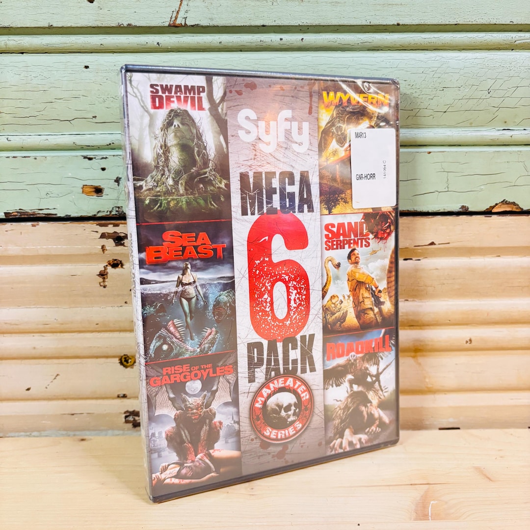 Syfy Mega 6 Pack Maneater Series DVD - Etsy
