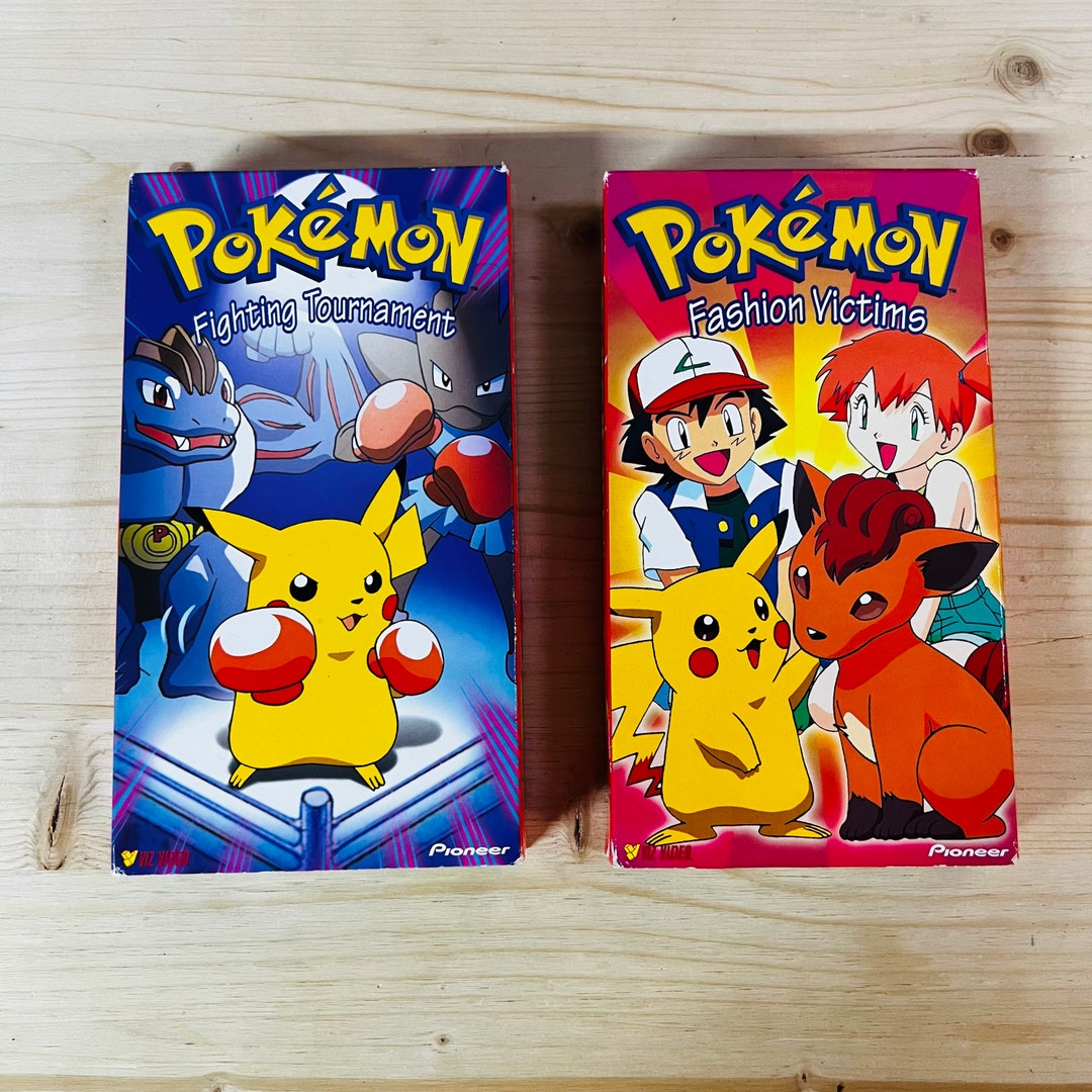 Pokémon Lot of Two VHS Tapes - Etsy
