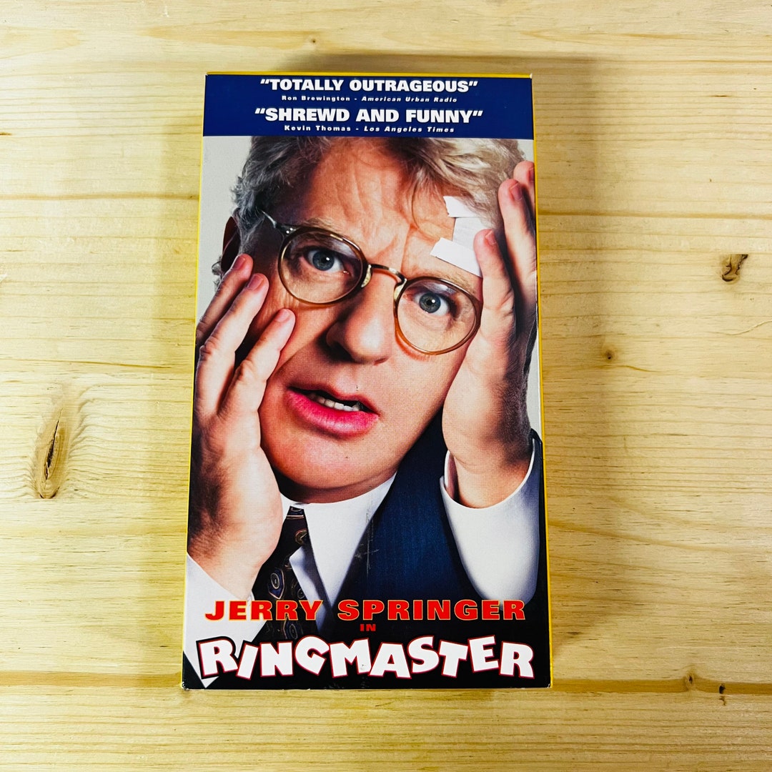 Jerry Springer Ringmaster VHS Tape - Etsy