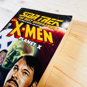 Star Trek Next Generation X Men Planet X Book - Etsy