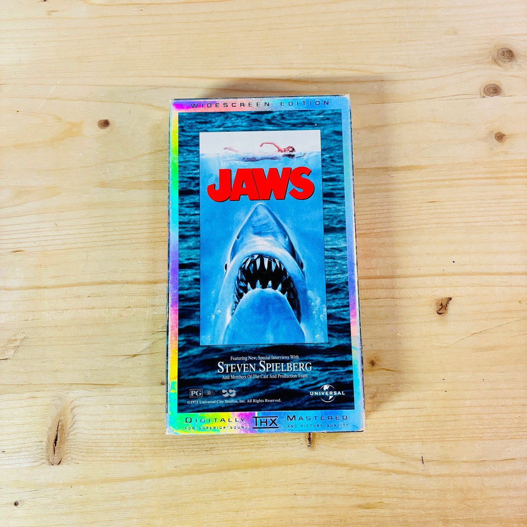 Jaws VHS Tape - Etsy